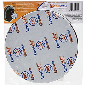 Full Circle International Inc. SD220-5 8-3/4- Level360 Sanding Disc 220 Grit, 5 Pack