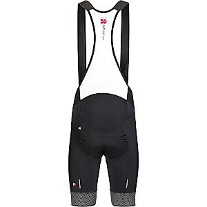 Giordana Men's FR-C Pro Cycling Bib Shorts, 5cm Shorter Length, Black, L