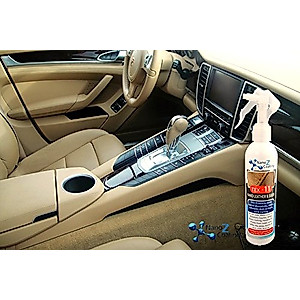Nano Leather and Suede Protection Spray, Environmentally Friendly Waterproof Coating for Suede and Leather Stain Repellent for Boots, Shoes, Car Seats, Jacket, Furniture, Bag. (8.45 fl.oz)