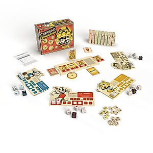 Dice Game | Replay and Unlock Content Each Time You Play as Cuphead, Mugman, Ms. Chalice, and Elder Kettle | Based on the Cuphead Video Game | Officially-Licensed Cuphead Merchandise