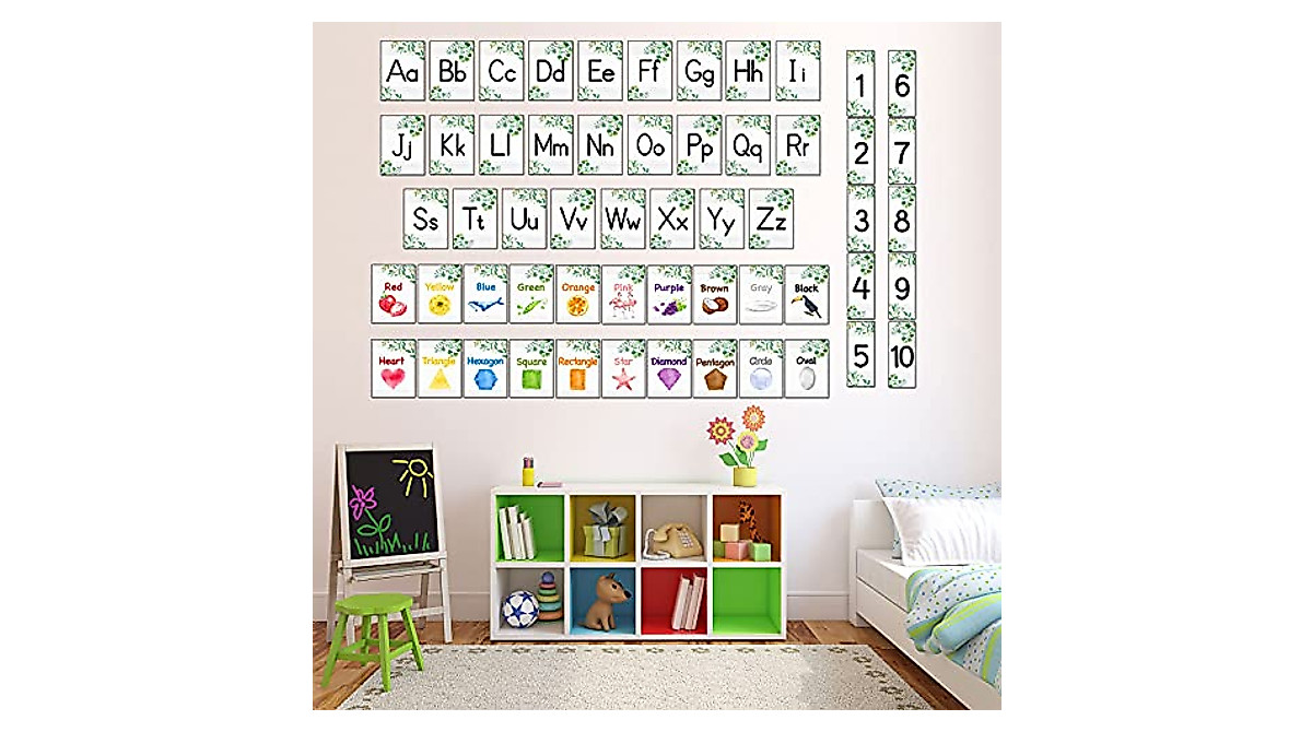 Alphabet & Number Bulletin Board Set for Early Learning