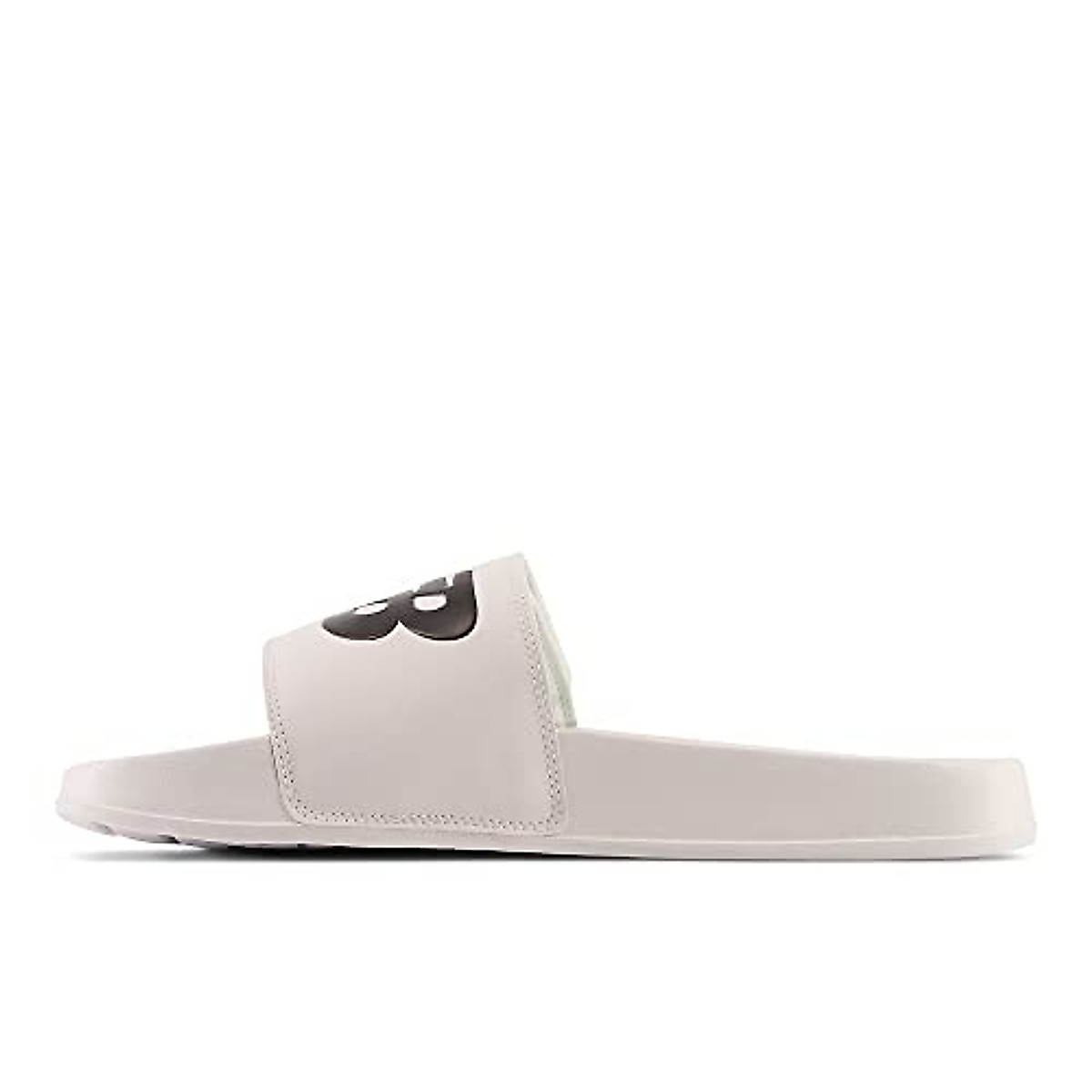 New Balance Unisex DynaSoft 200 V2 Adjustable Slide Sandal, White/Black, 6.5 XX-Wide US Women