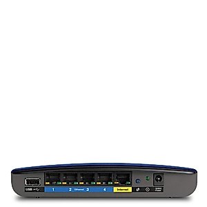 Linksys N750 Wi-Fi Wireless Dual-Band+ Router with Gigabit & USB Ports, Smart Wi-Fi App Enabled to Control Your Network from Anywhere (EA3500)