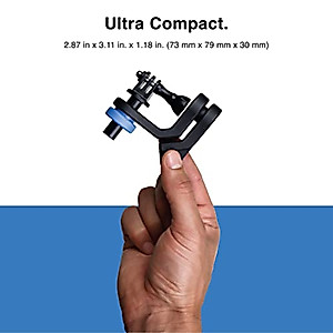 GRAVGRIP V2 Extension Pole Bundle - Hydraulic Leveling Mount for Action Camera, GoPro, DJI, Insta360 - Pocket-Sized Leveler, Gimbal, JIB