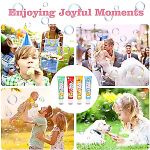 BolianOvi 20Pcs Plastic Bubbles Blow Plastic Bubbles Toys Large Bubble Balloons for Schools Party Birthday Gift