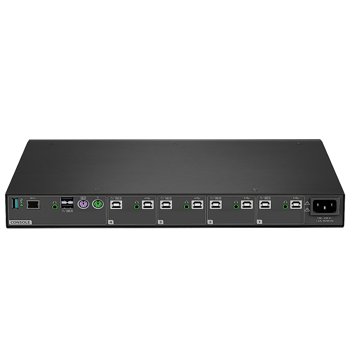 Vertiv Cybex Secure 4-Port Desktop KM Switch, DPP, TAA Compliant (SCKM145-001)