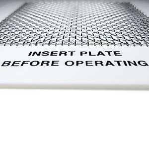 2 Ceramic Ozone Plates 4.5"x 4.5" for EcoQuest, Alpine, Lightning Air, Better Living, Healthy Living, Zen Living, Spring Air, and other air purifiers.