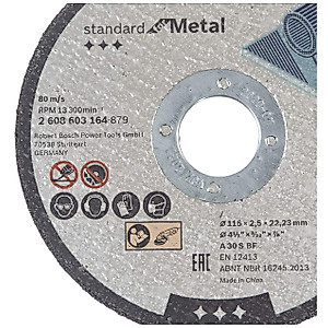 Bosch Standard for Metal Cutting Disc 115x2.5mm Straight