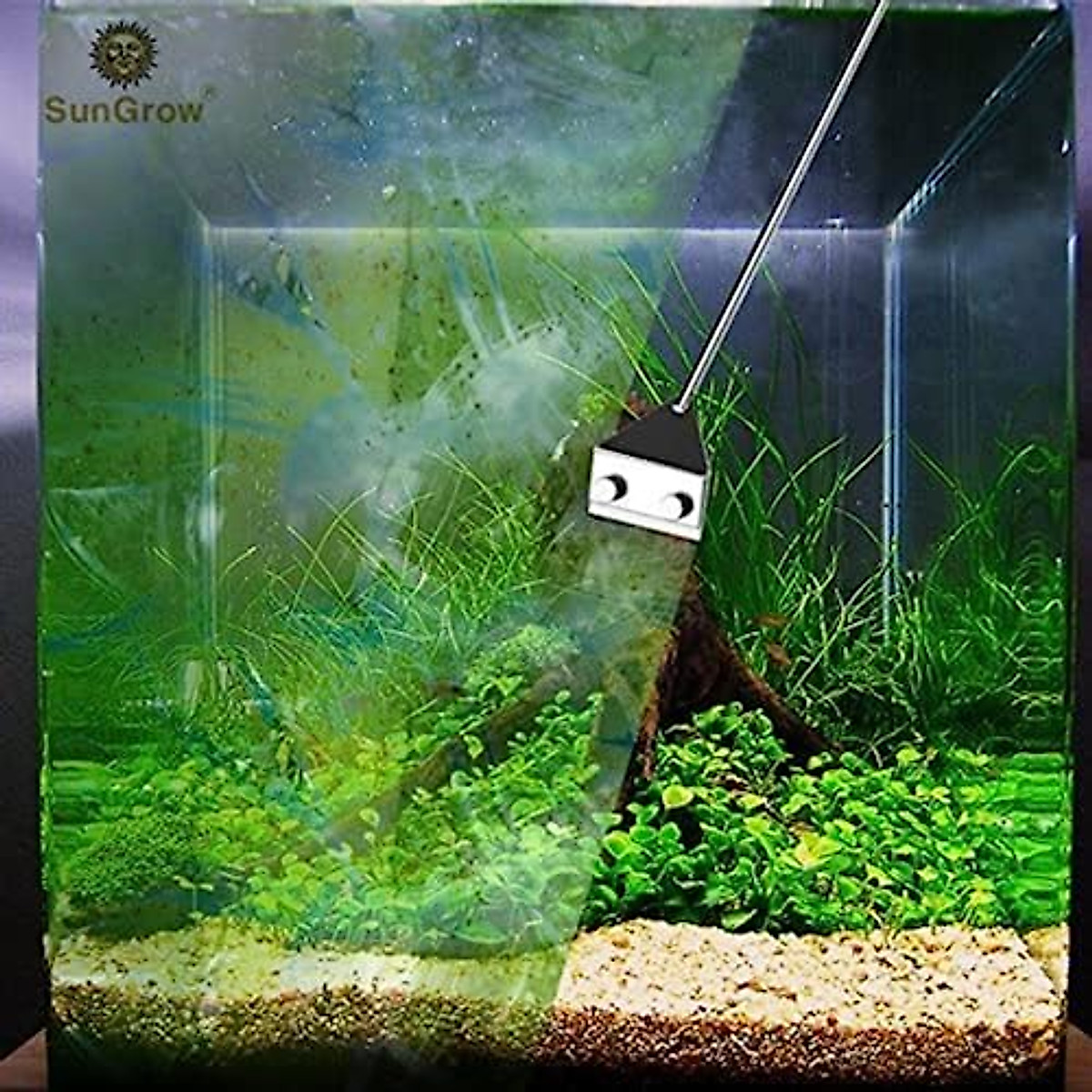 SunGrow Blade Refills for Aquarium Scraper, Stainless Steel, Razor-Sharp Blade, Suitable for Glass Aquariums, 10 Blades per Pack