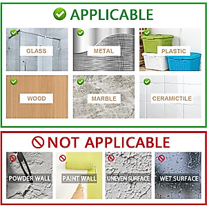 PMMASTO Adhesive Acrylic Spice Rack Organizer for Wall with Nano Double Sided Tape, Spice Shelf Organization for Kitchen Cabinet Door/Pantry Door, Wall Mount Seasoning Rack (Clear-2 Pack)