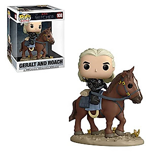 Pop! Ride Deluxe: Witcher - Geralt and Roach Exclusive Pop Vinyl Figure