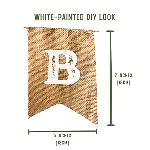 Gender Neutral Baby Shower Decorations & Decor Set: Oh Baby Burlap Banner, Sage Green, Nude & Confetti Balloons - Ideal for Boy, Girl Reveal Party & Welcome Baby Sign Garland Backdrop Decoration