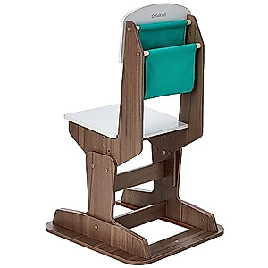 KidKraft Grow Together Pocket Adjustable Desk & Chair Gray Ash