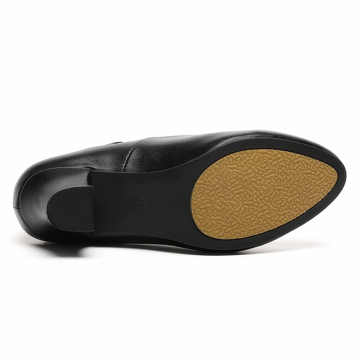 Women's Black Non-Slip Latin Salsa Dance Heels Ballroom Character Shoes Prom Dress Pumps (9 / Black)