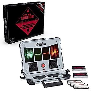 Hasbro E4641100 Honestly, Party Game with Lie Detector, for 2 and More Players, from 16 Years, Multicoloured, Standard Size