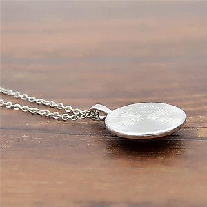 Gerophor I Love You Three Thousand 3000 Circle Necklace, Tony Stark Arc Reactor - Luxury Necklace!