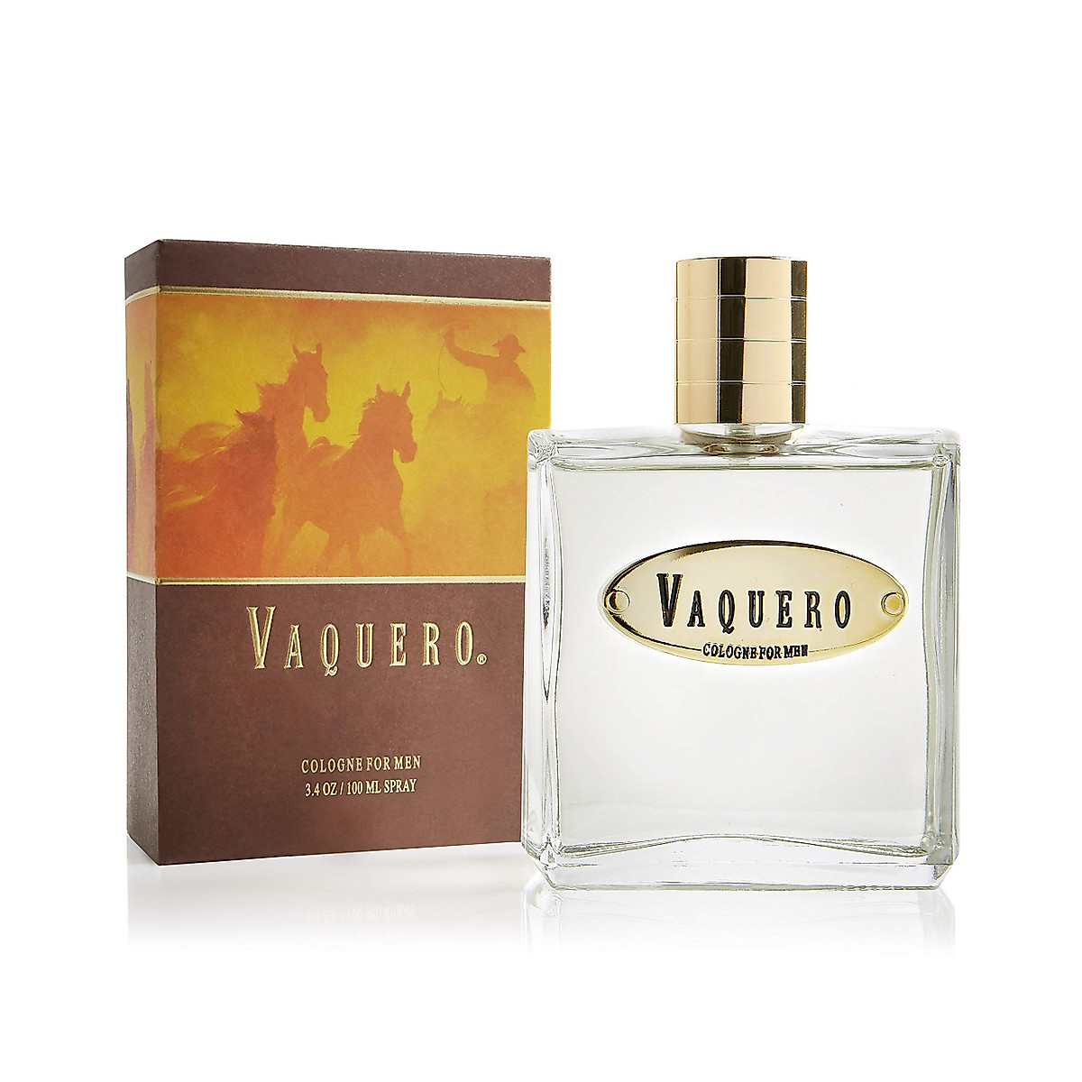 Tru Western Vaquero Men's Cologne, 3.4 fl oz (100 ml) - Crisp, Warm, Woodsy