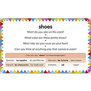 My First Touch and Feel Language Picture Cards: First Words (My First Board Books)