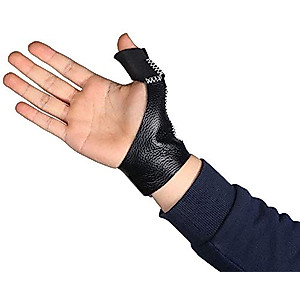 TOPARCHERY Leather Archery Glove and Finger Tabs Bundle