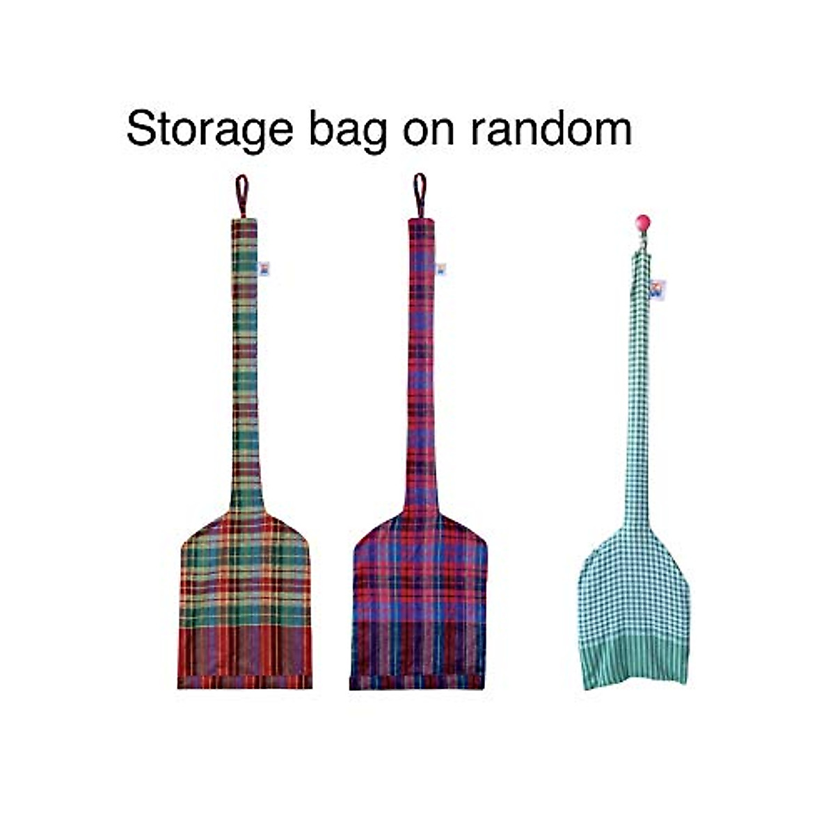 38" Thailanf Natural Grass Broom Bamboo Stick Handle for Sweeping Dirt, Dust, Garbage, Debris