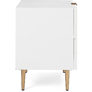 Amazon Brand – Rivet Kingston Modern Dresser 19.69"W, White