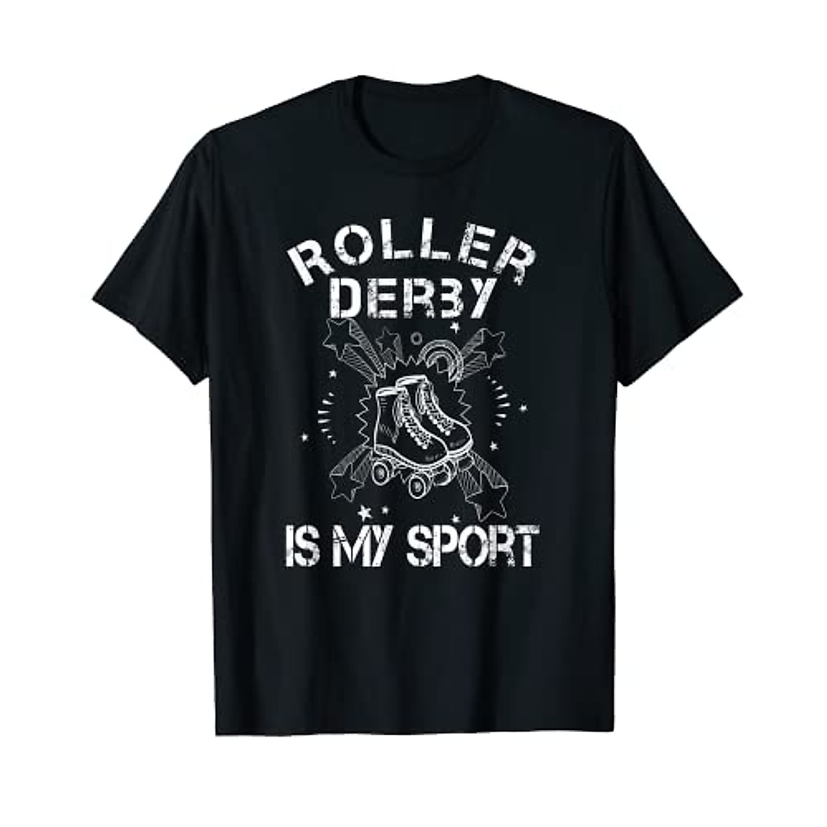 Roller Derby Shirt Derby Girl Gifts Funny Derby Skater Gift T-Shirt