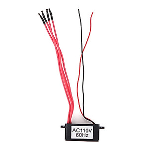 Anion Generator Module, Home Anion Negative Ion Generator Ionizer Module Mini Air Purifier 4 Negative Line (AC110V)