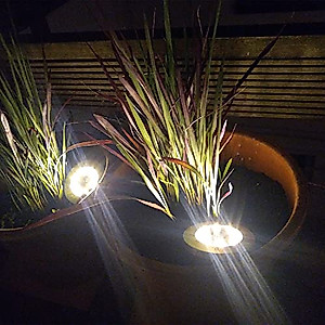 Yakalla Solar Outdoor Lights 12 Packs, Garden Solar Lights Outdoor Waterproof Solar Pathway Lights Bright In-Ground Lights Outdoor Lighting Decor, Garden Decorations.Warm White