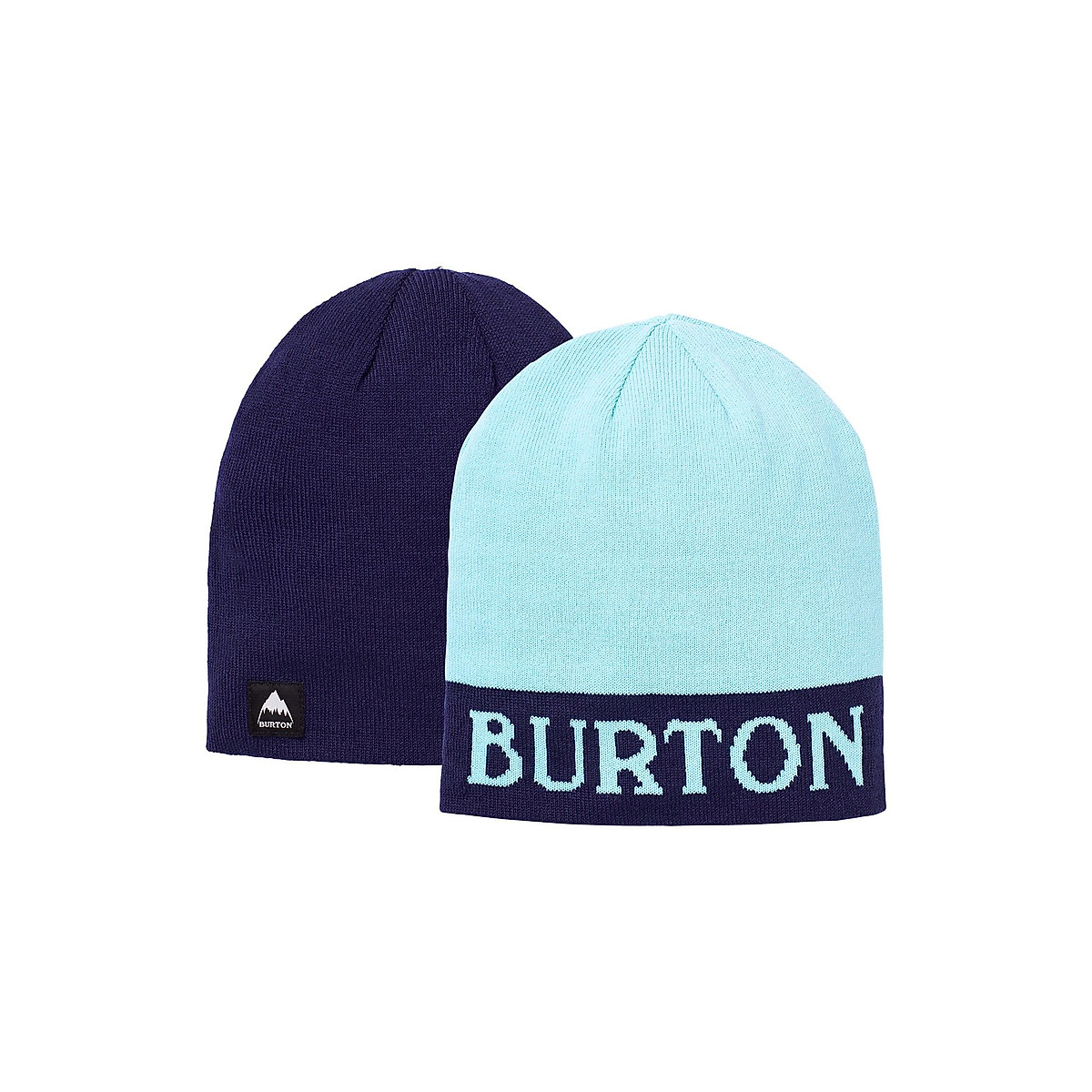 Burton Standard Billboard Beanie, Crystal Blue/Dress Blue, One Size