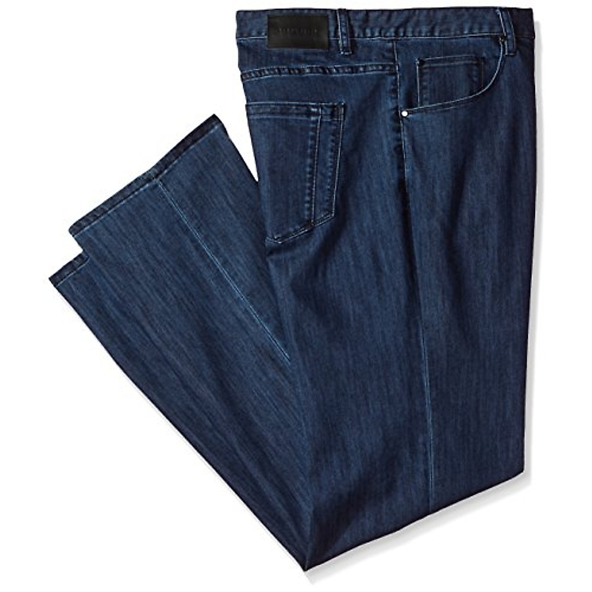 Perry Ellis Men's Big and Tall Big & Tall Coolmax 5 Pocket Denim Pant, Dark Indigo, 42W X 36L