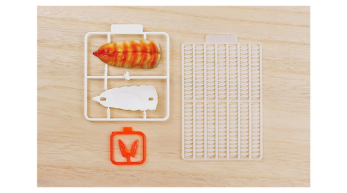Sushi Plastic Model Kit - 1:1 Scale Shrimp Edition