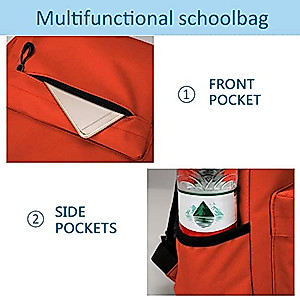 survacy Cartoon Backpack Game Bookbags and Pencil Case for Teens, Lightweight Gamer Laptop Daypacks 16.5 Inch -1