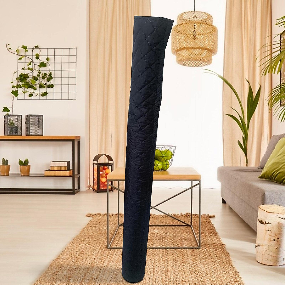 Portable Air Conditioner Hose Cover Wrap, Insulated AC Hose Cover, Universal Fit Both 5 inch and 5.9 inch Diameter Exhaust Duct Vent, Easy Installation