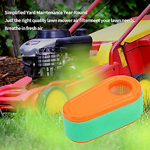 KLWZH 795066 Air Filter Cartridge 796254 Pre Filter for 5419 5419K 775EX 800E 825E 850 850E 875EX 950E DOV 700 111P02 7.75hp 8.50-8.75HP Engines Troy Bilt TB360 Lawn Mower Air Filter