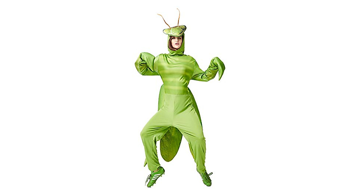 JYZCOS Praying Mantis Costume - Adult Fancy Dress