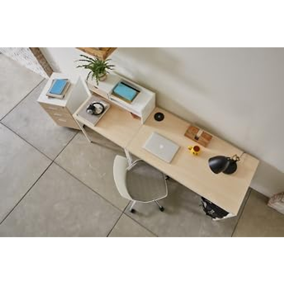 Brite Furniture Brite Desktop Hutch for 30"W Desks Light Maple