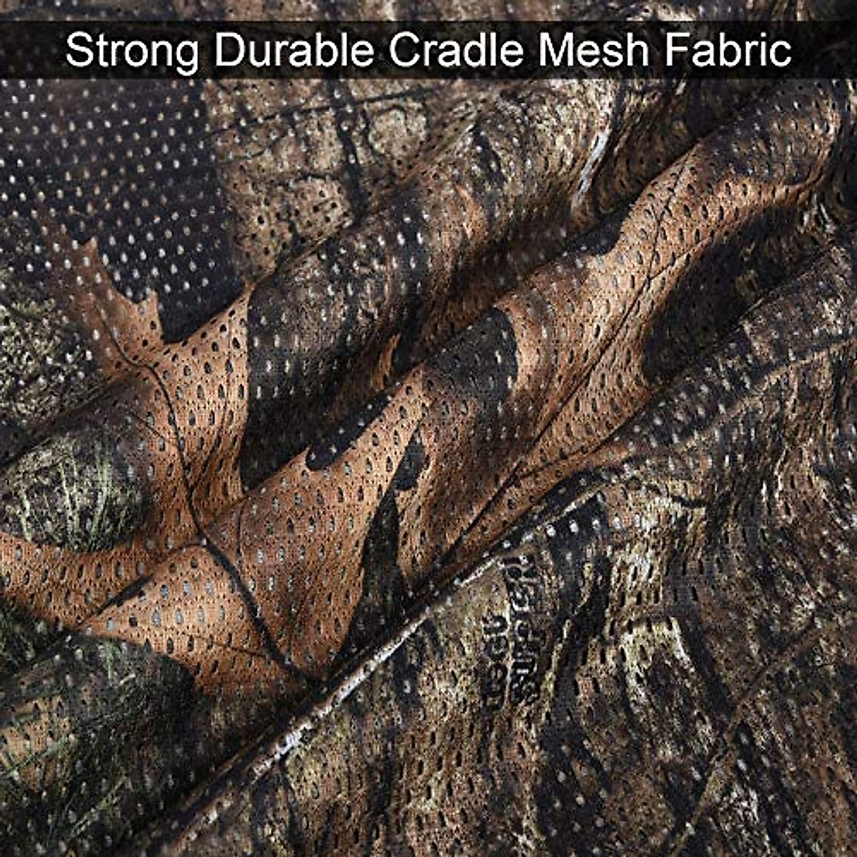 Tongcamo Camo Ground Blinds Netting Bulk Roll for Deer Hunting Treestand Blind, Camouflage, Sunshade, Photography, Camping