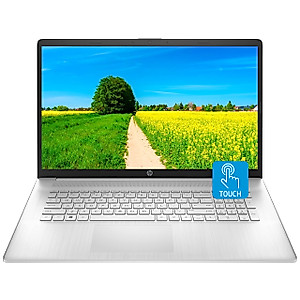 HP 2022 Newest 17z Laptop, 17.3'' HD+ Touchscreen, 32GB DDR4 RAM, 1TB SSD + 2TB HDD AMD Ryzen 3 5300U Processor, HDMI, USB Type-C, Wi-Fi 5, Bluetooth, Windows 10 Home, Silver