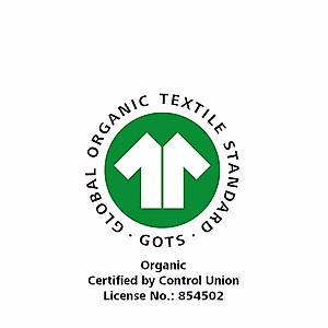 100% Organic Cotton Large Knit Baby Blanket, Swaddle, Receiving, Stroller and Photography Blankets, Pink, Blue and White, 40”x47” GOTS Certified – Boy, Girl for Newborn, Infant and Toddler (Blue)