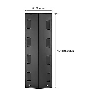 SUONA PT-59 Grill Heat Tent Replacement Parts for Charbroil 463620415 463620413 BBQ Pro 415.23668310 Thermos Aussie Porcelain Steel Heat Plate Shield 16 13/16 inch x 6 1/8 inch