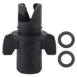 Pump Hose Valve Adapter, Inflatable Boat Foot Pump Valve Adapter for Inflatable Boat Kayak Boat Halkey Roberts Valve Adapter Air Pump Adapter For Inflatables