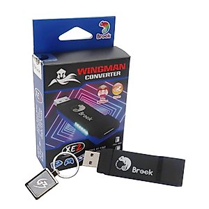 Mcbazel Brook Wingman XE2 Converter for Xbox Series X&S/Xbox One/Elite 2/ PS5/ PS4/ PS3/ Switch Controllers to Switch/ PS4/ PS3 Console/PC with Keychain