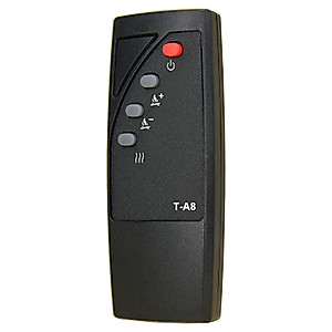Replacement Remote Control for Twin Star ChimneyFree ClassicFlame Dura flame Fireplace Heater DF1-6518-01 DF1-6518-02 DF1-6518-03 DF1-6518-04 DFI-550-39 DFI-550-39-A003 P130 DFI-550-38 DFI-550-39 T-A8