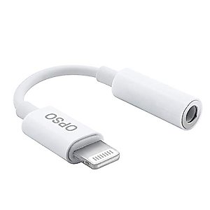 [Apple MFi Certified] Lightning to 3.5 mm Headphone Jack Adapter iPhone Headphone Adapter Jack Converter Compatible with iPhone 14/13/12/11/8/X/Xr/Xs/7, Music Control & Calling Function Support iOS