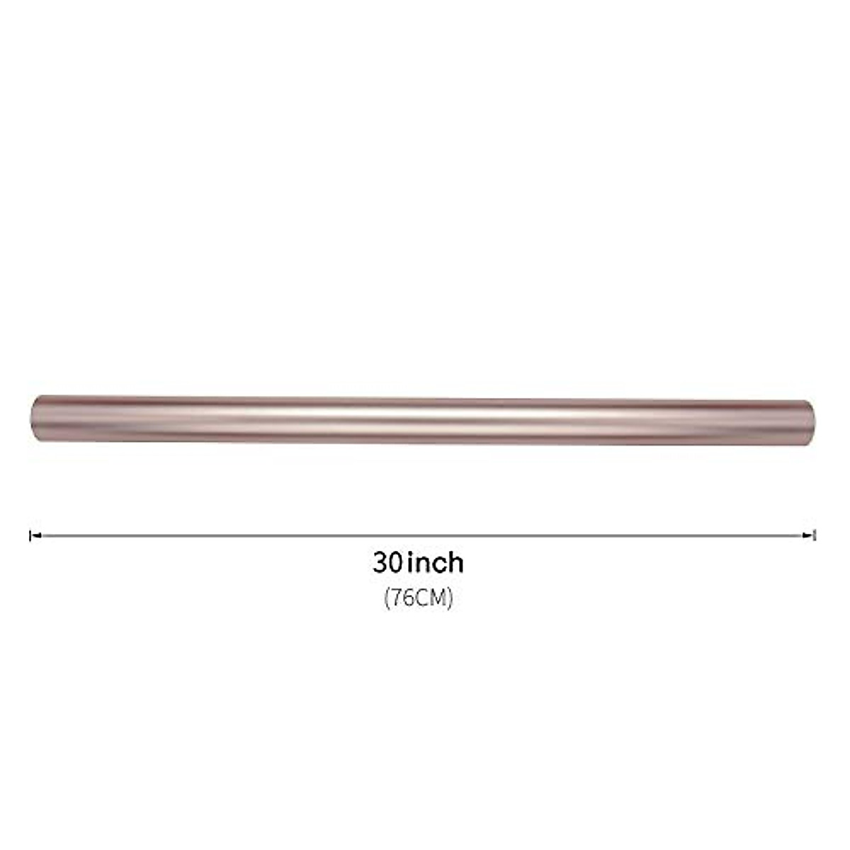 RUSPEPA Rose Gold Matte Wrapping Paper - 81.5 Sq Ft - Solid Color Paper Perfect for Wedding,Birthday,Christmas,Baby Show - 30 inches x 32.8 feet