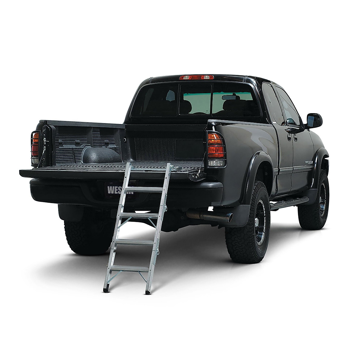 Westin 10-3000 Truck-Pal Tailgate Ladder,Silver