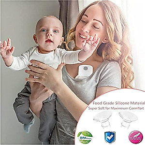 Flange Inserts Compatible with Momcozy S12Pro S9Pro / Medela/Willow Wearable Breast Pump,Suitable Spectra S1/S2, Reduce 24mm Shield/Flange Nipple Tunnel Down to 19/21mm, 4pcs