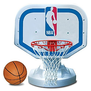Poolmaster 72900 NBA Logo USA Competition-Style Poolside Basketball Game , White