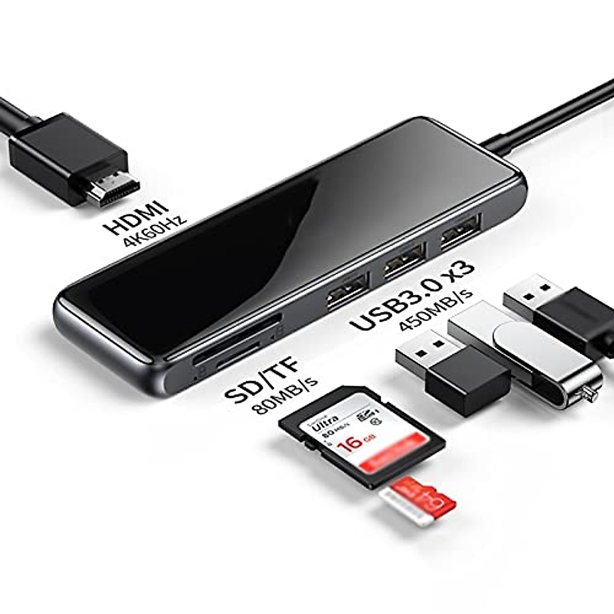 SHYPT TypeC Docking Station Expansion Notebook USB Conversion HDMI Splitter HUB Computer Adapter Desktop Accessories
