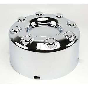 Set of 4 New Chrome 4x4 Open Wheel Center Caps for 2005-2017 Ford F350 Dually Truck